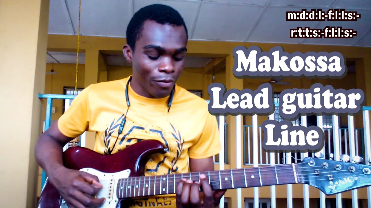 Africa Guitar Music; SOUKOUS LINE for Praises (Lead guitar tutorial ...