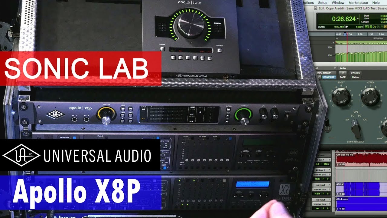 UA Apollo X8P - SonicLAB Review - YouTube