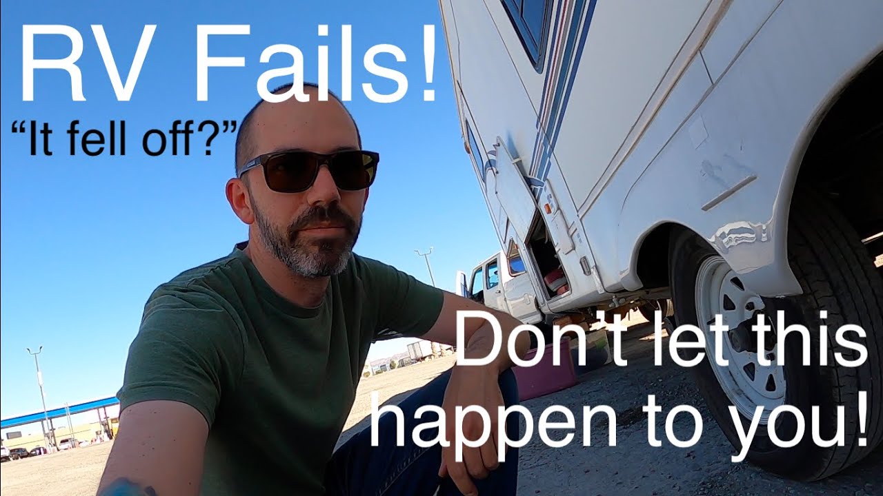 RV Fail? The wheel fell off! Stuck in the Mojave Desert, RV life. - YouTube