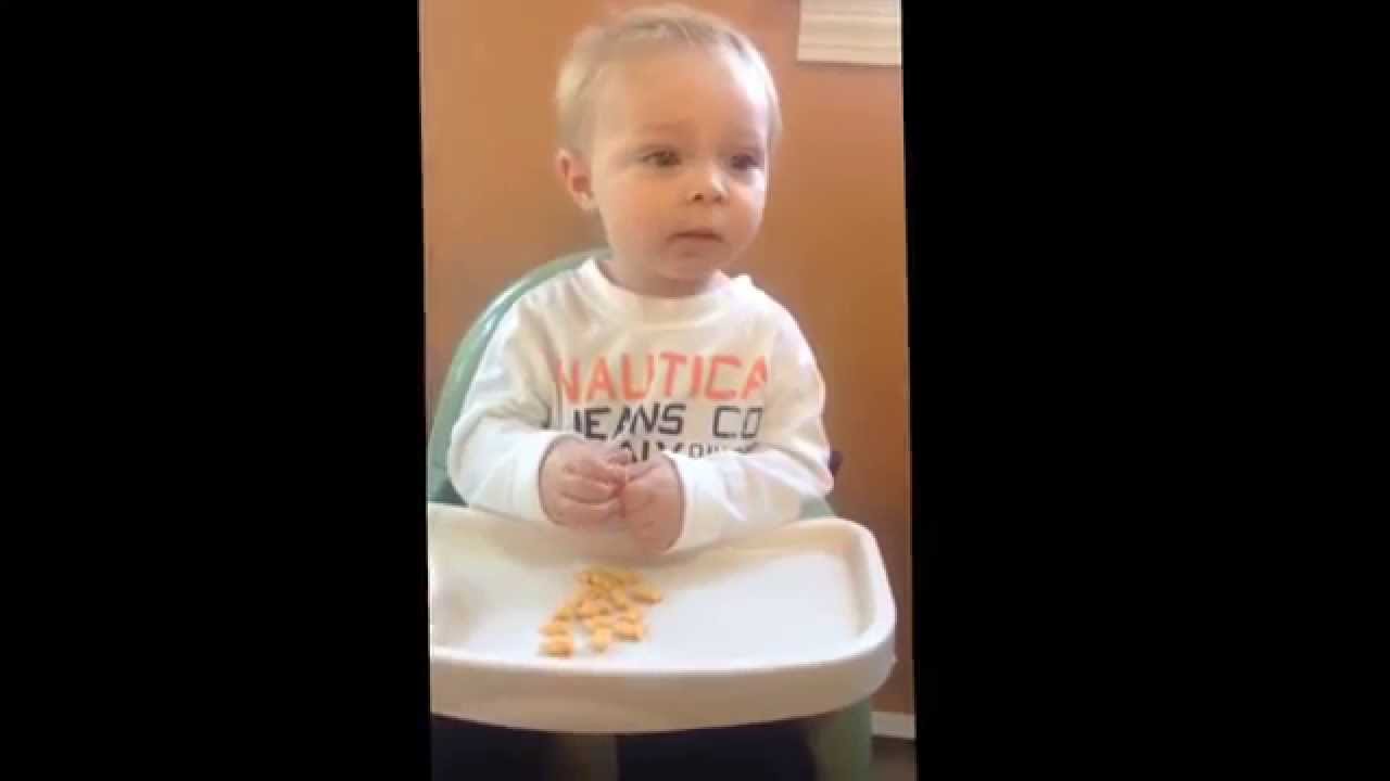 Stuffing his FACE! - YouTube