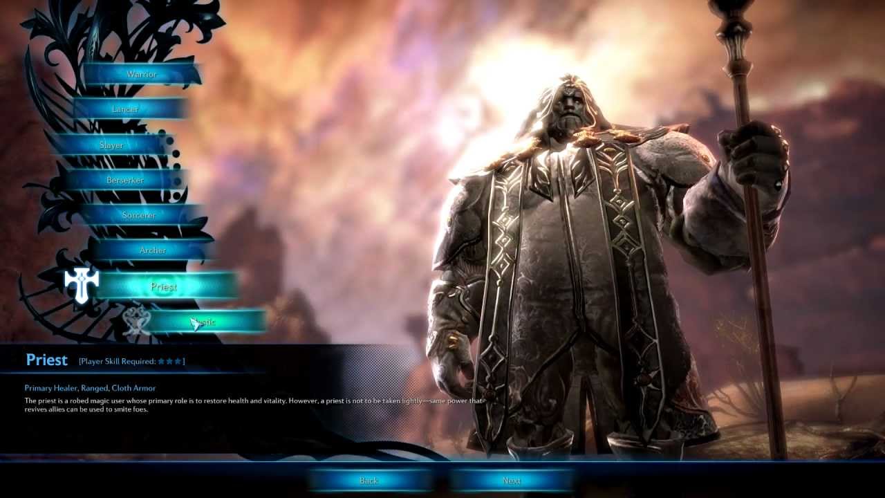 Tera Online: Male (plus Popori) Character Examples for Each Class and ...