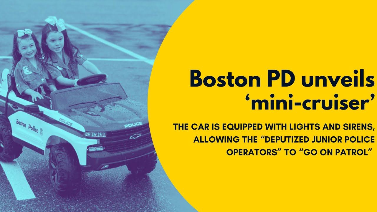 Boston PD unveils mini 'cruiser' - YouTube
