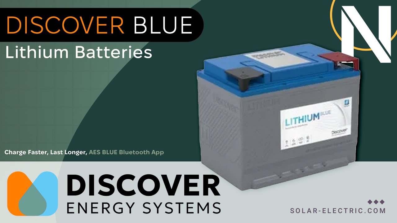 Discover Blue Lithium Batteries - YouTube