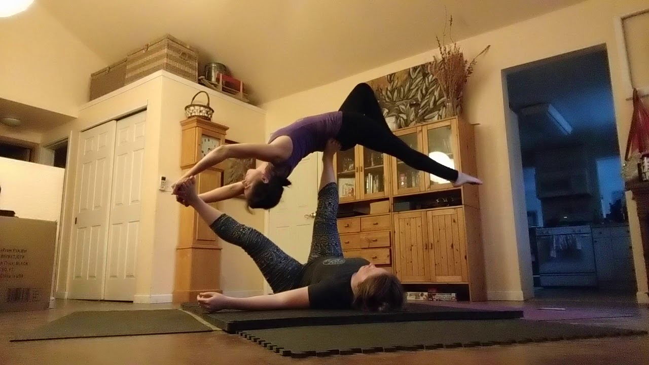Every Body Acro Machine: Base Hands Free - Rolling Walkovers - YouTube