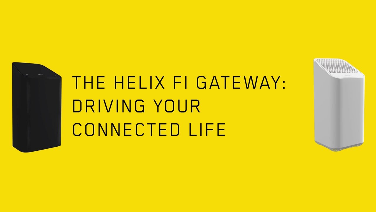 Helix Self Installing The Helix Fi Gateway With The App - YouTube