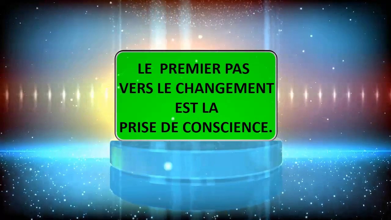 PRISE DE CONSCIENCE - YouTube
