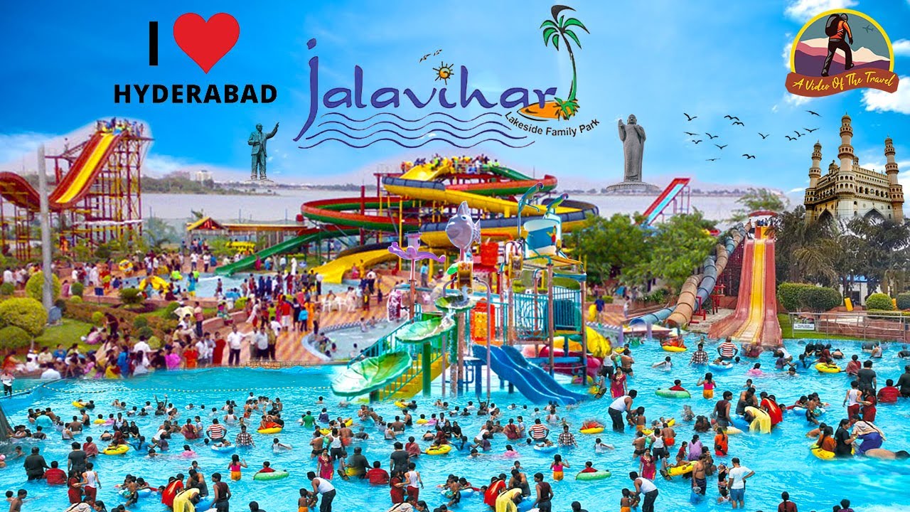 Jalavihar Water Park Hyderabad || Amusement Theme Park Hyderabad ...