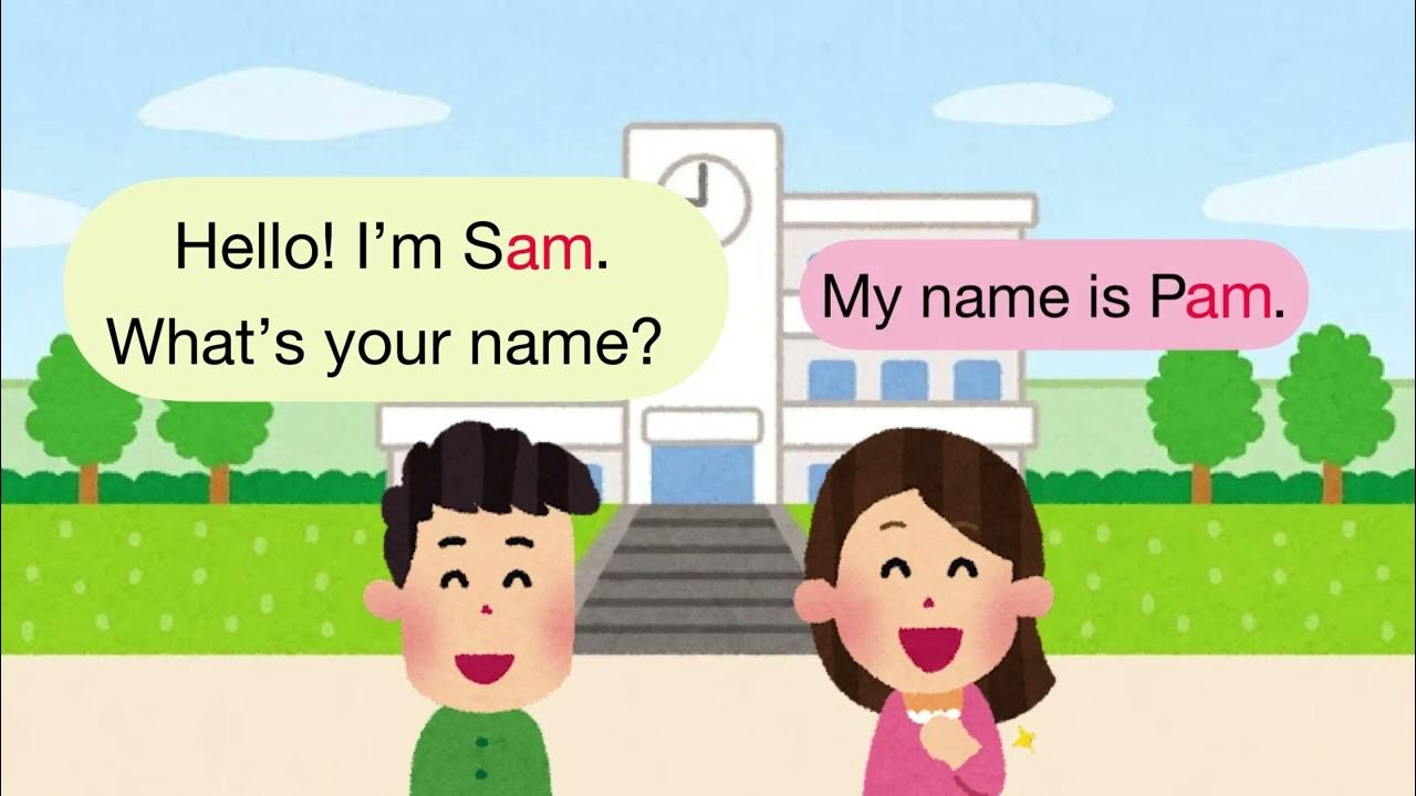 Unit 2- Conversation (What’s your name?) - YouTube