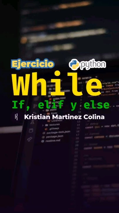 Ejercicio de While y If en Python - YouTube