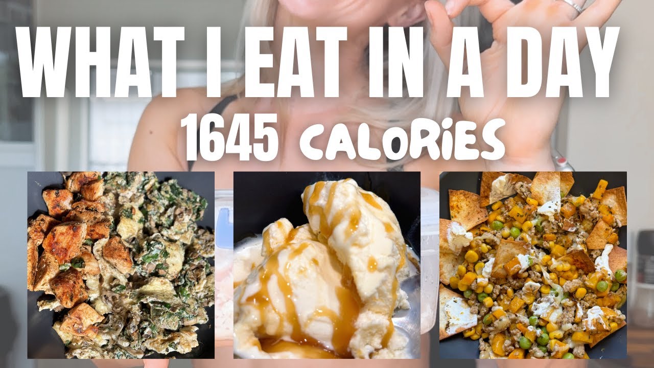 Full Day Of Eating 1645 Calories | Sunday Reset - YouTube