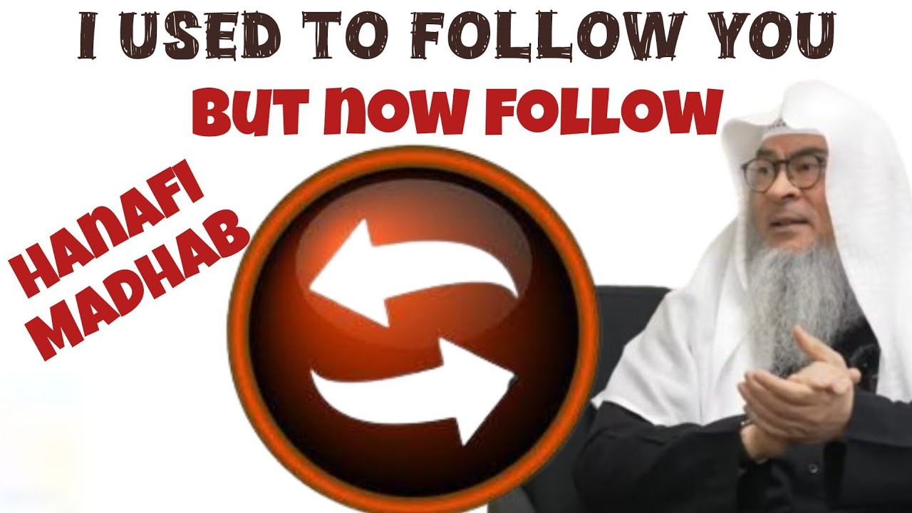 I used to follow you but now I follow Hanafi Madhab, is this OK? #islam ...