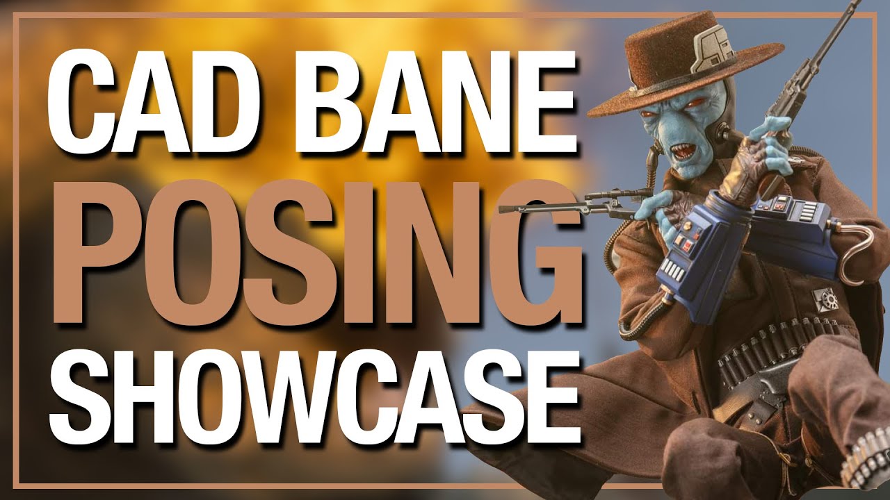7 Hot Toys Cad Bane Poses // What An Incredible Figure! - YouTube