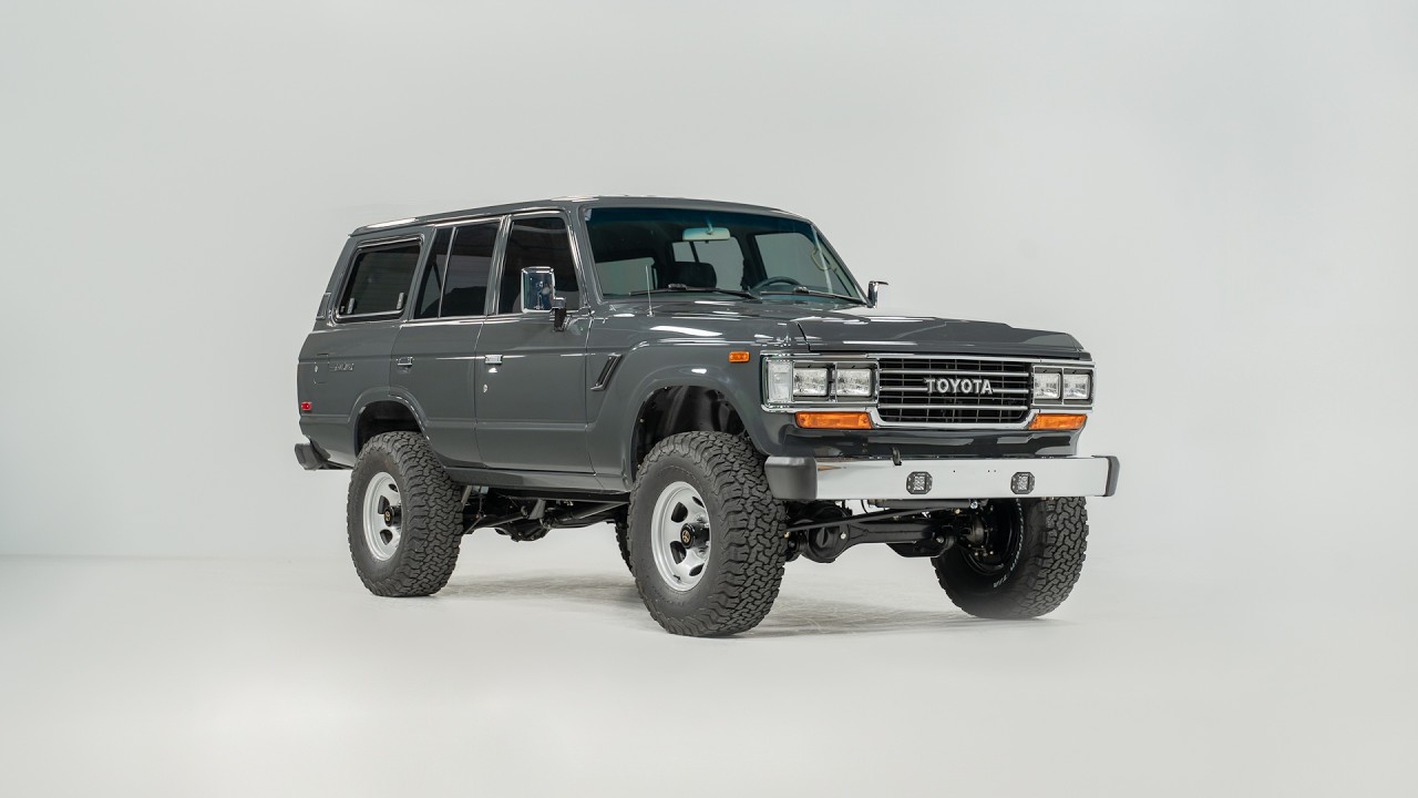 Ultra Clean Restomod | 1988 FJ142 Toyota Land Cruiser - YouTube