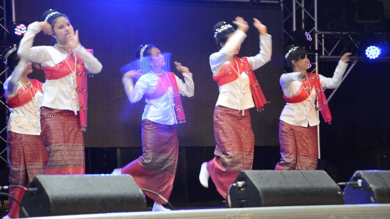 Mon Traditional Dance at Multicultural Festival (Canberra) 2015 - YouTube