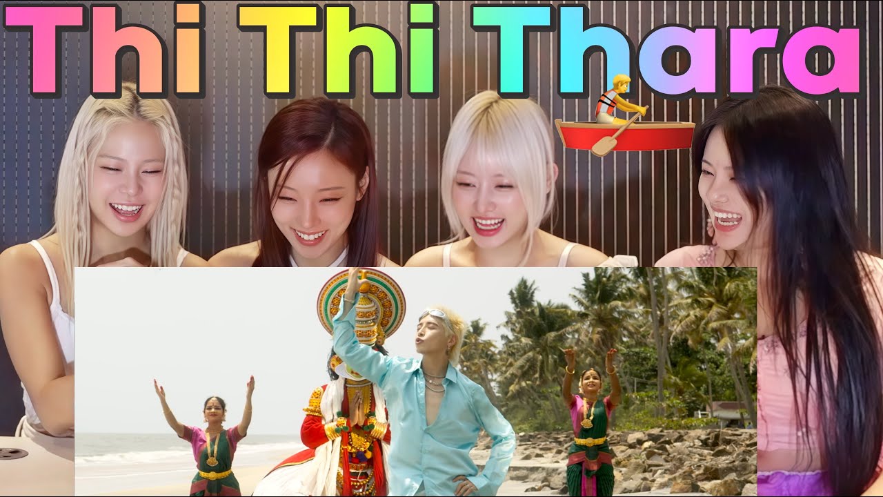 KPOP IDOL wanna go to Kerala after watching Kerala boat song MV🇮🇳Thi Thi Thara🛶🇰🇷3Piece - YouTube