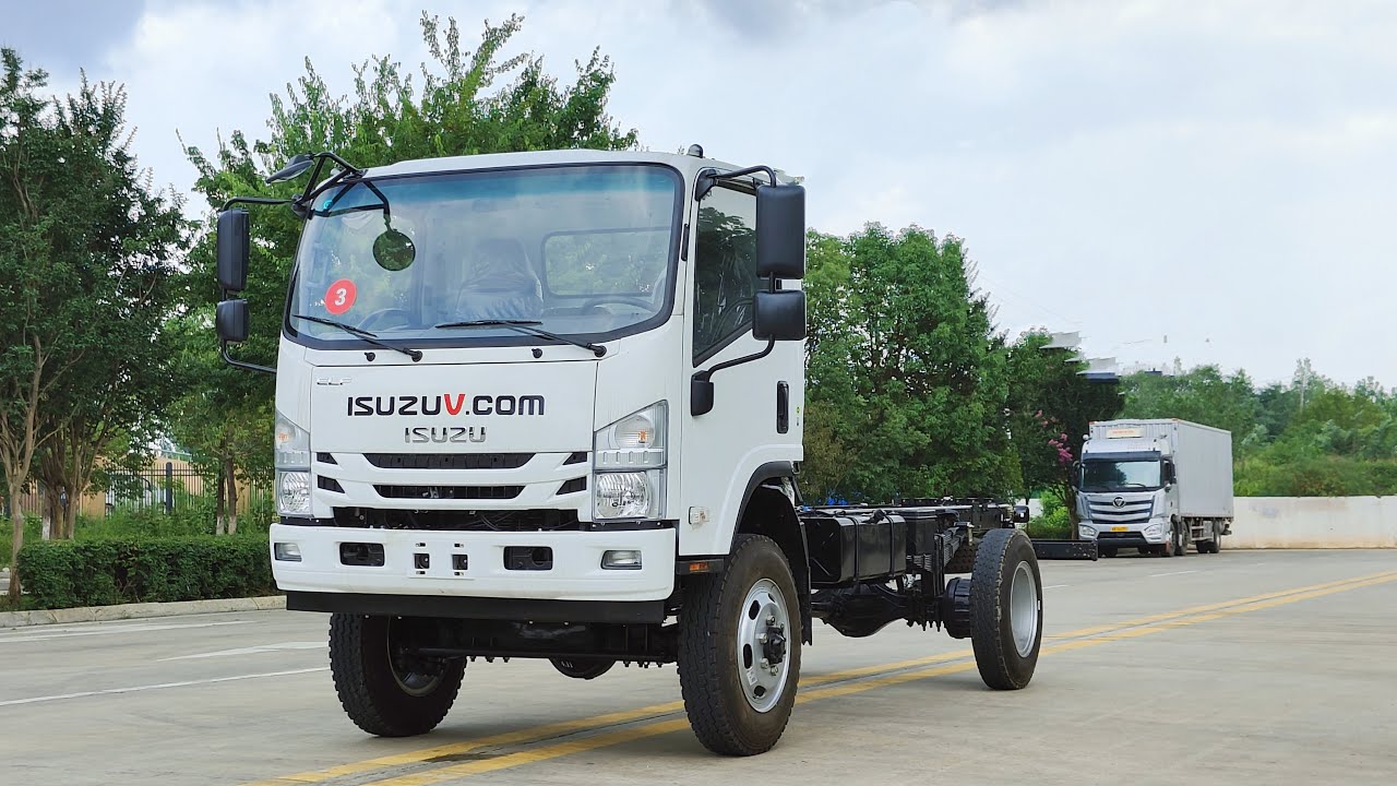 ISUZU NPR 190HP 4WD Chassis - YouTube