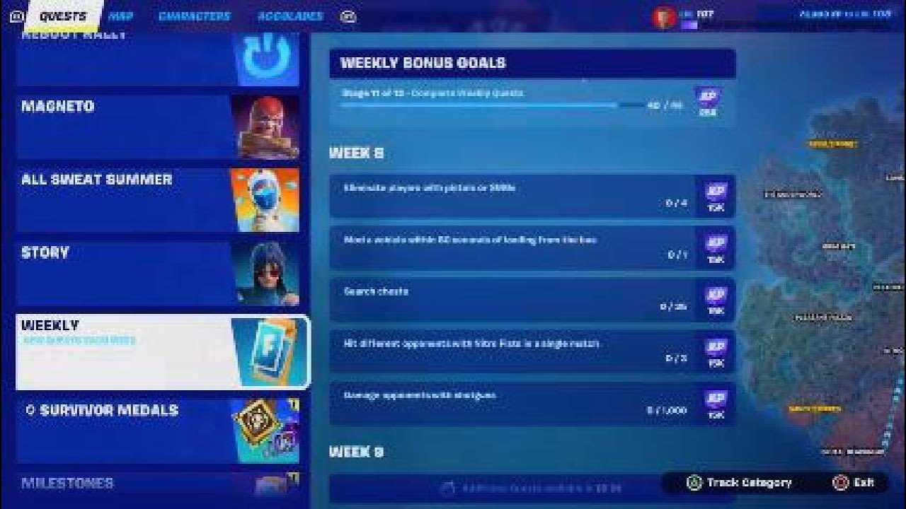 Fortnite Week 8 Quest - YouTube