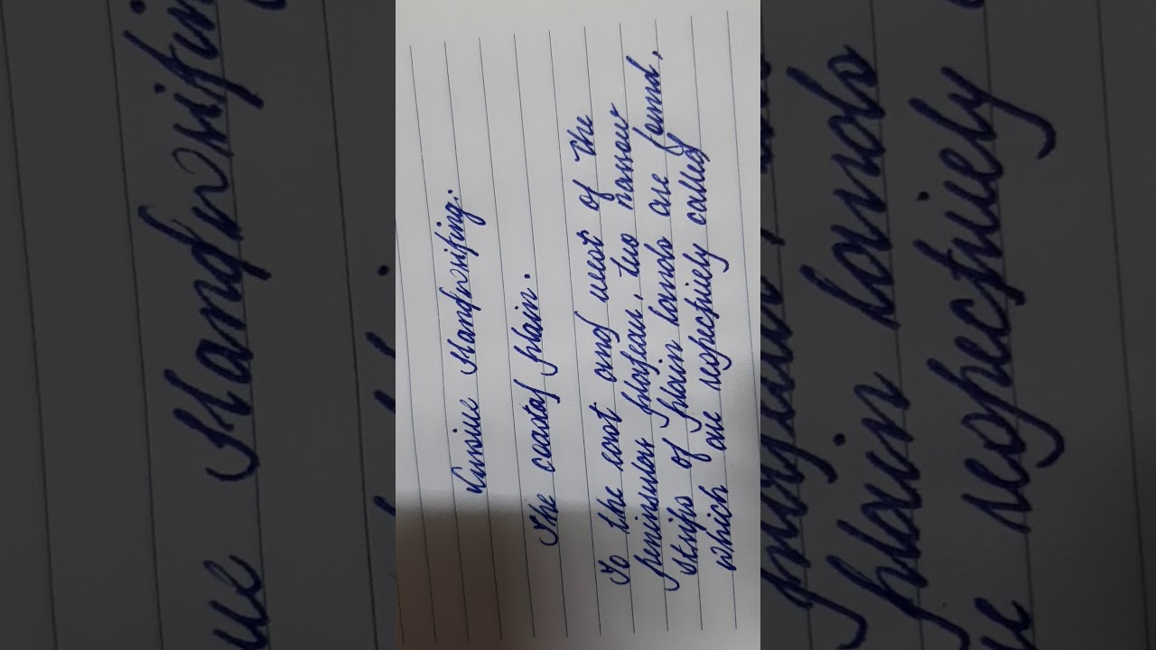 Cursive Handwriting On Coastal Plain YouTube cursive-handwriting-on-coastal-plain-youtube