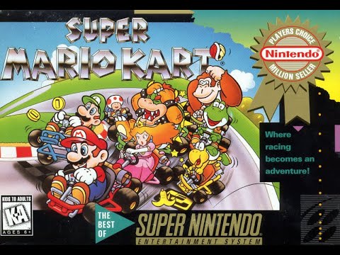 Super Mario Kart - Super Nintendo Entertainment System Gameplay** - YouTube