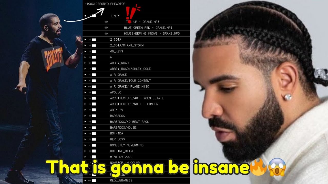 Seeing Drake and 100GB in the same sentence made my heart skip a beat🤯 ...