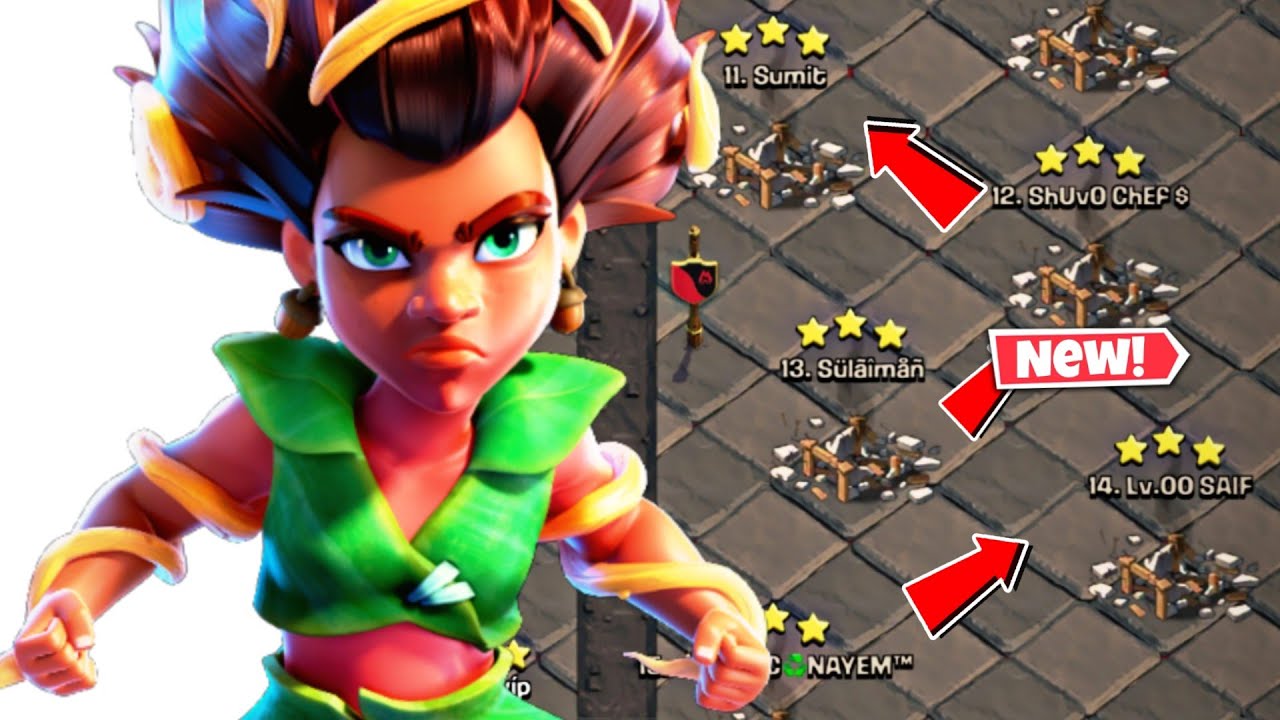 COC Th16 Mass Root Rider Spam With Witch Attack | Th16 Root Rider ...