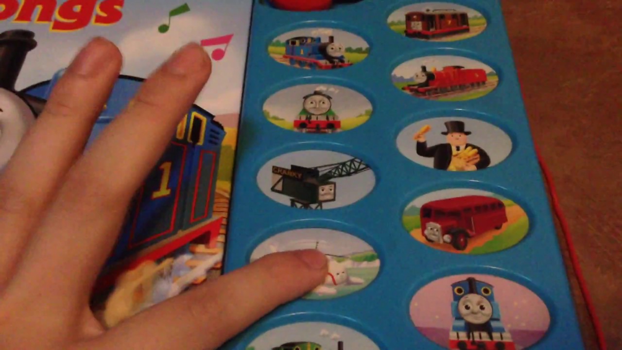 Thomas and friends "Sing-Along Songs" Sound book - YouTube