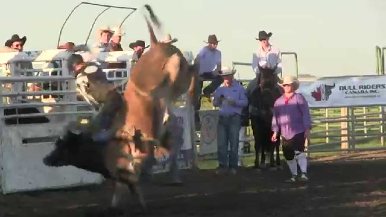 Bull of the Night: Flying High Rodeo Co.'s I'm a Hustler (BRC) - YouTube
