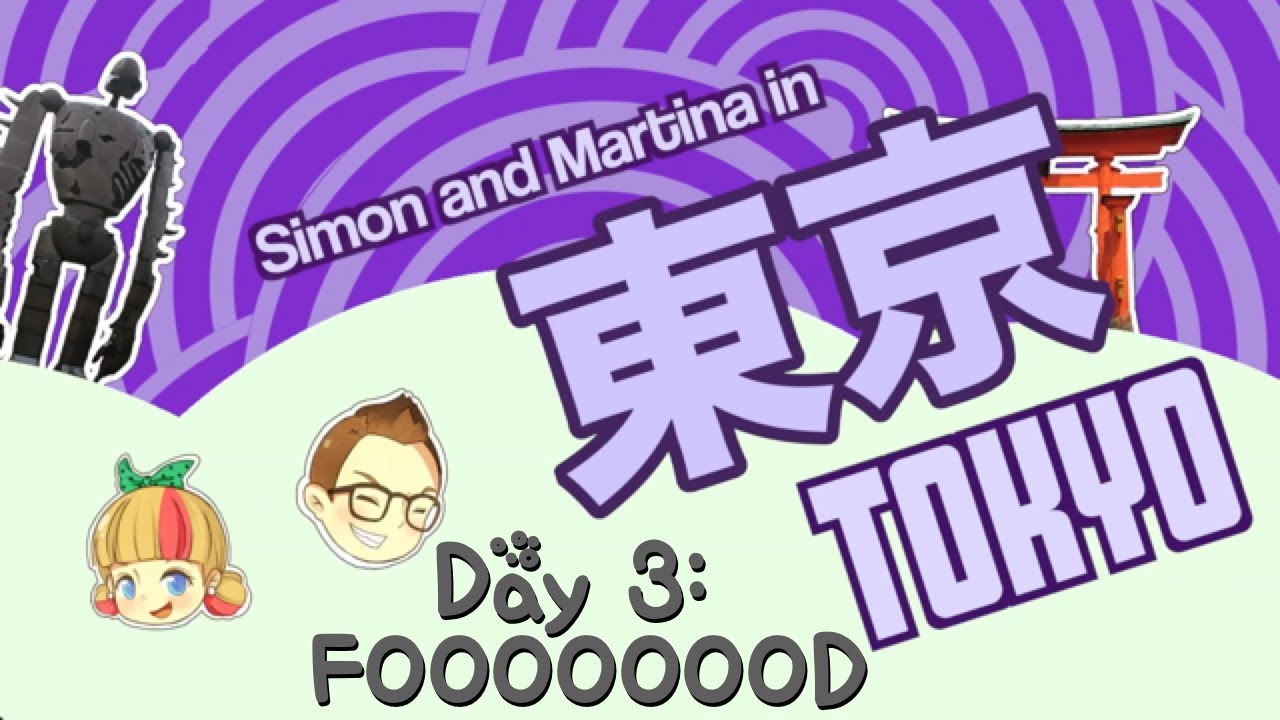 Japan Invites Simon/Martina: Day 3 - Food Day! - YouTube