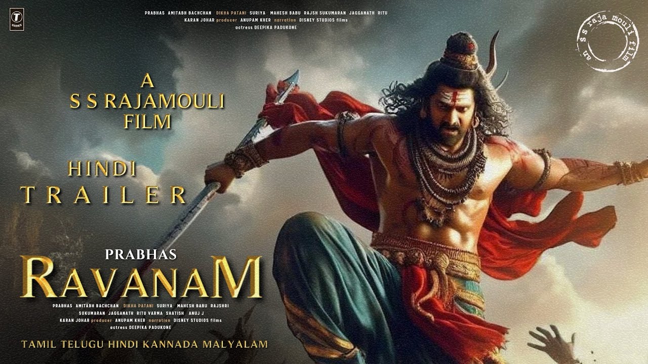 Ravanam - Hindi Trailer | Prabhas as RAVANA | S S Rajamouli | Rashmika ...