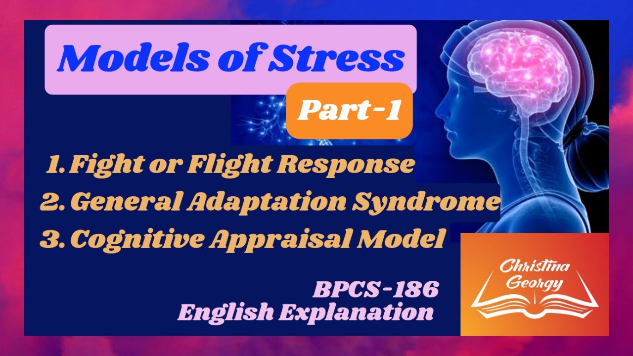 Models of Stress|Part-1|Managing Stress|BPCS 186|English Explanation ...