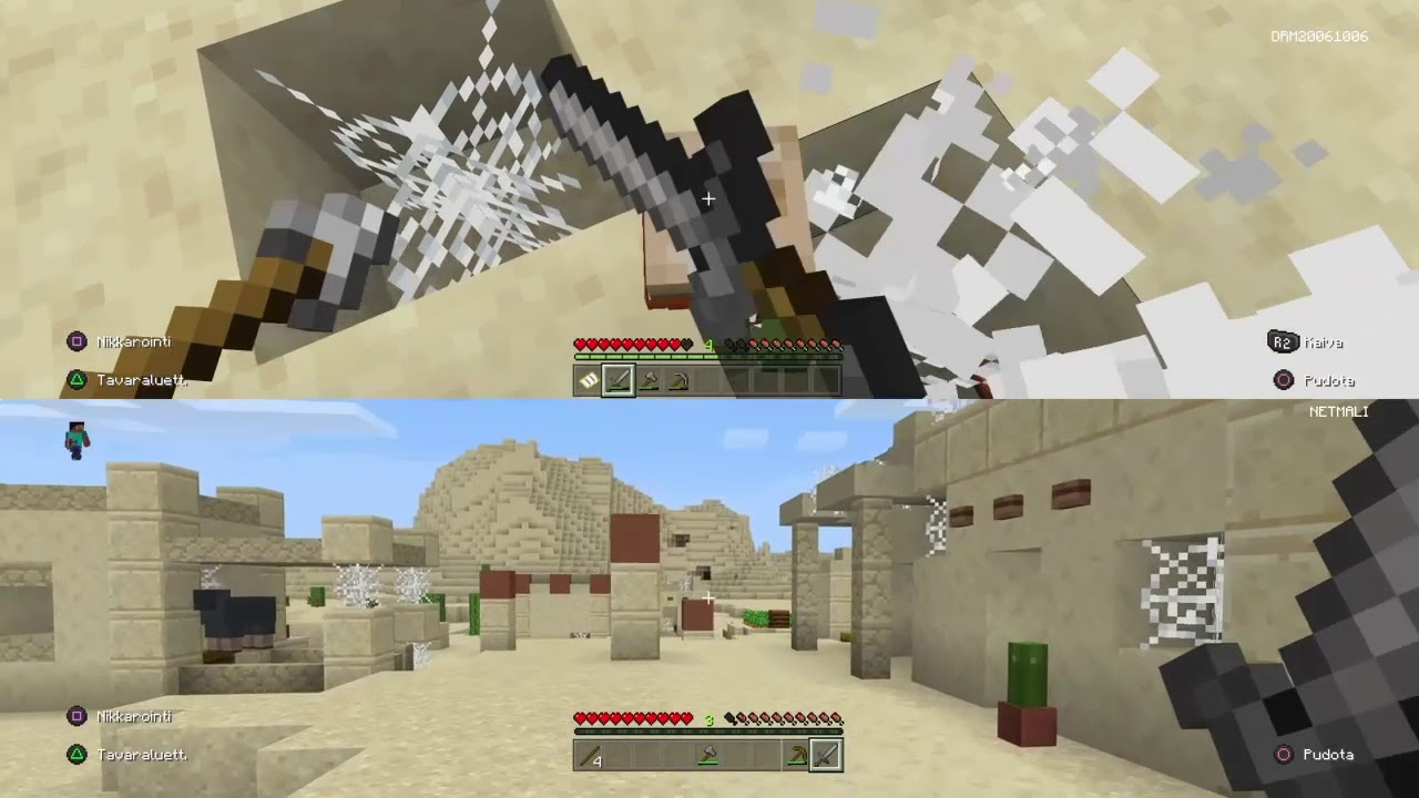 Aloitetaan talon rakennus! Minecraft let‘s play osa 2 - YouTube