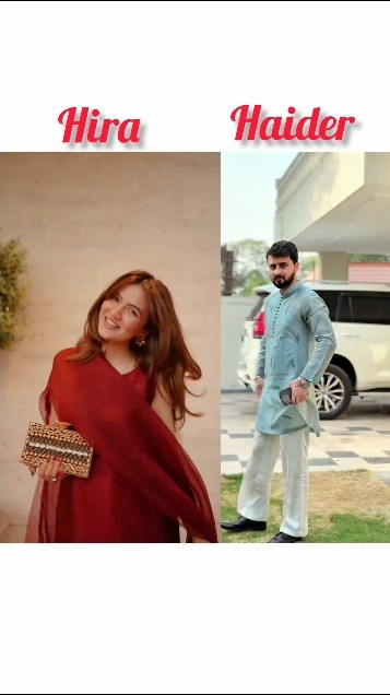 Hira Faisal and Haider Shah Eid look #haider #sistrology #hirafaisal # ...