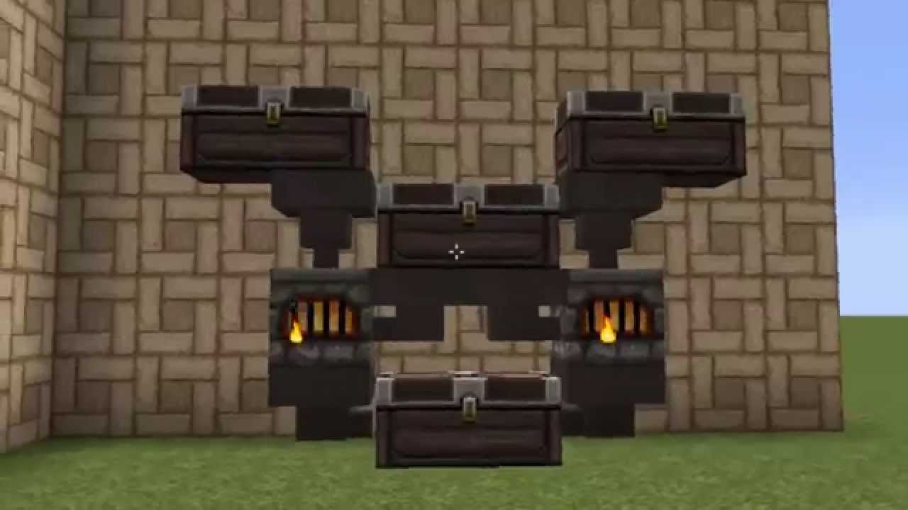 how to make an auto smelter in minecraft - YouTube