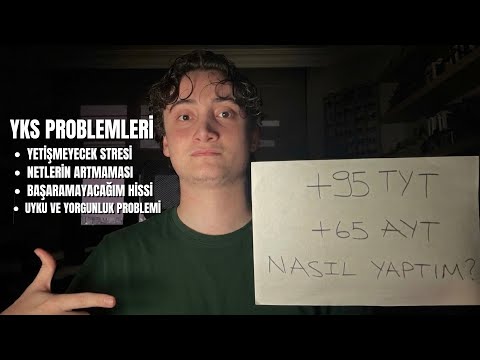 SON 25 GÜN YAŞANAN YKS PROBLEMLERİ VE ÇÖZÜMLERİ | FULL ODAK DERS ÇALIŞ !