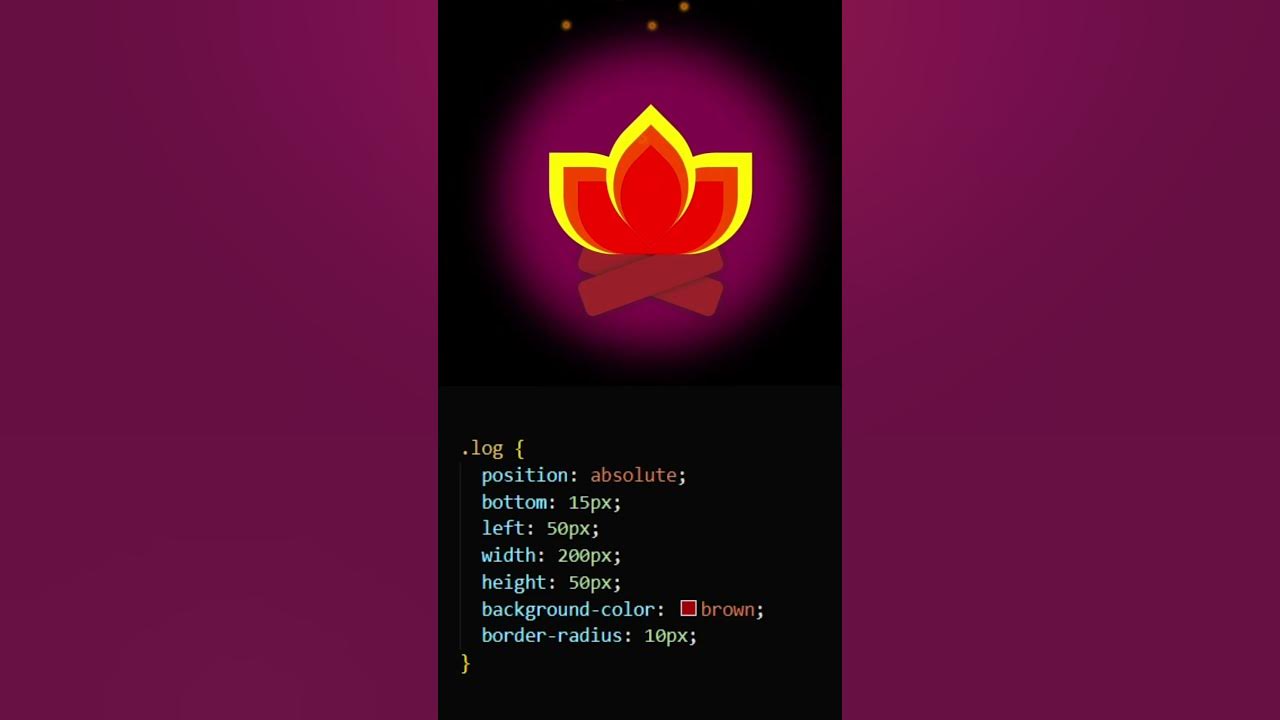 "Create a Realistic Fire Animation with HTML & CSS! 🔥 " #python #coding #html - YouTube