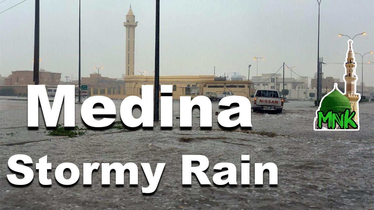 Stormy Rain in Medina Today - YouTube