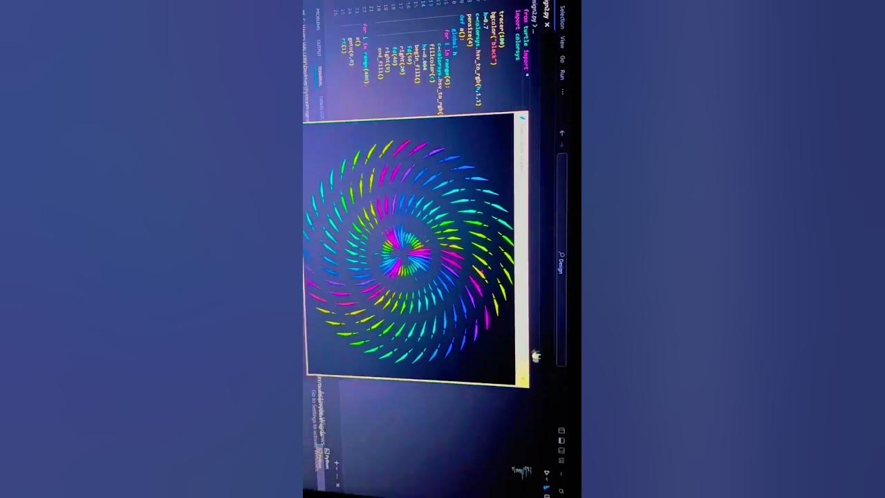 Graphicdesign 02 In Turtle Programming Python Youtube