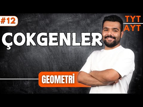 Çokgenler | 39 Günde TYT-AYT Geometri Kampı 12.Gün 🔥 Merkeze Teğet - 2025