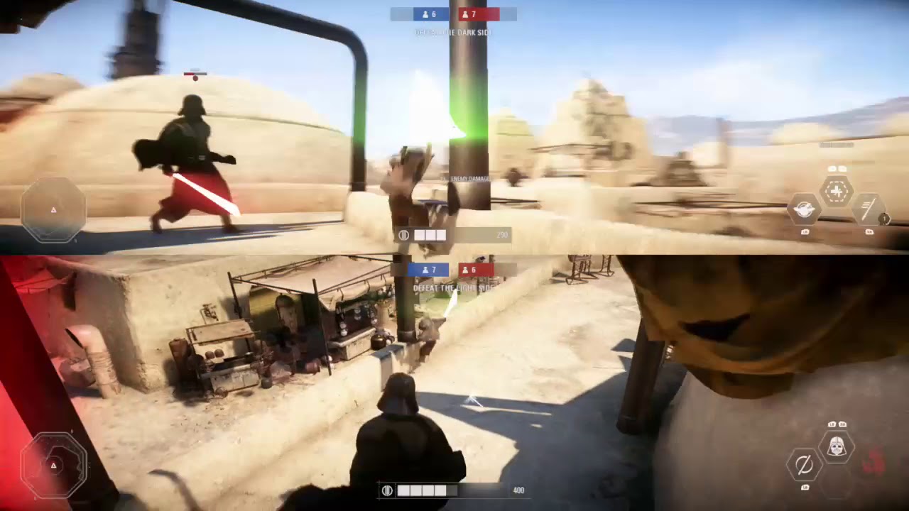 Yoda becomes a worm --- STAR WARS game play - YouTube