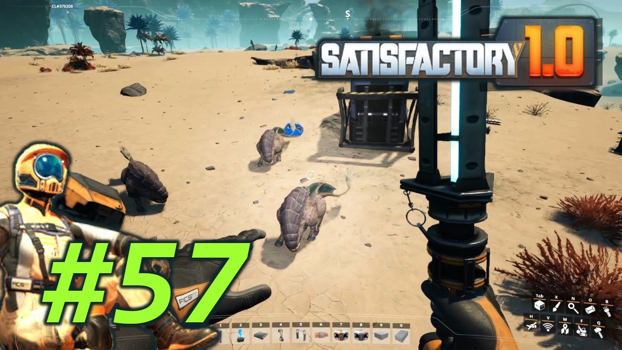Exploring the Rocky Desert - Let's Play Satisfactory 1.0 Part 57 - YouTube