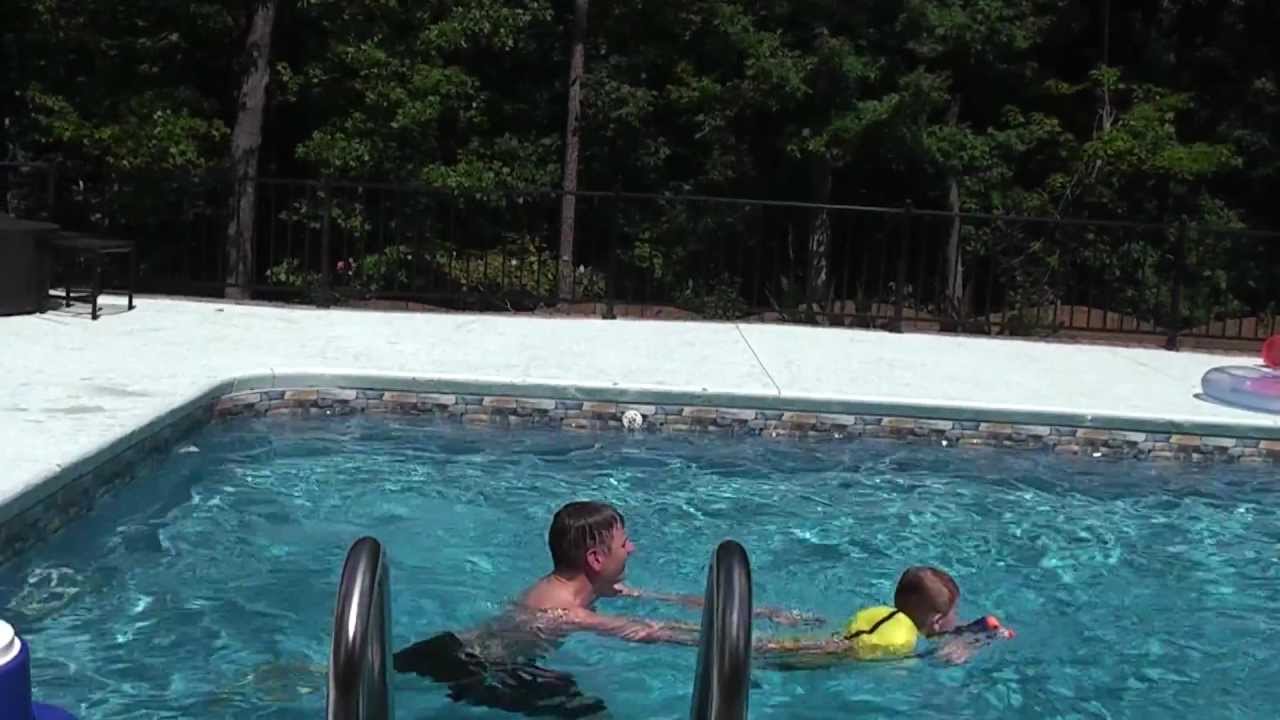 Oliver's Birthday Pool Party North Carolina - YouTube