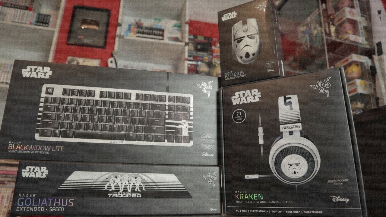 IL SET COMPLETO DI RAZER STORMTROOPER! - YouTube