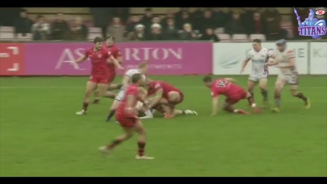ben foley rugby highlights - rotherham - YouTube