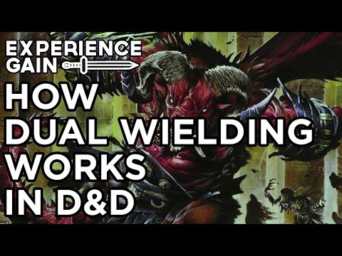 How Dual Wielding Works in D&D! : DnD