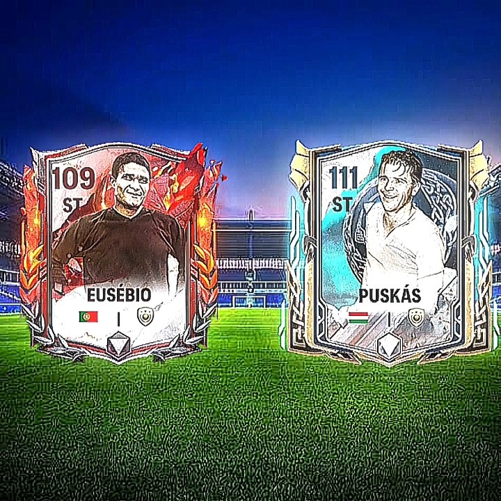 Eusebio 🇵🇹 vs Puskas 🇭🇺 #fcmobile #fc25 #fifa #eusébio #puskas # ...