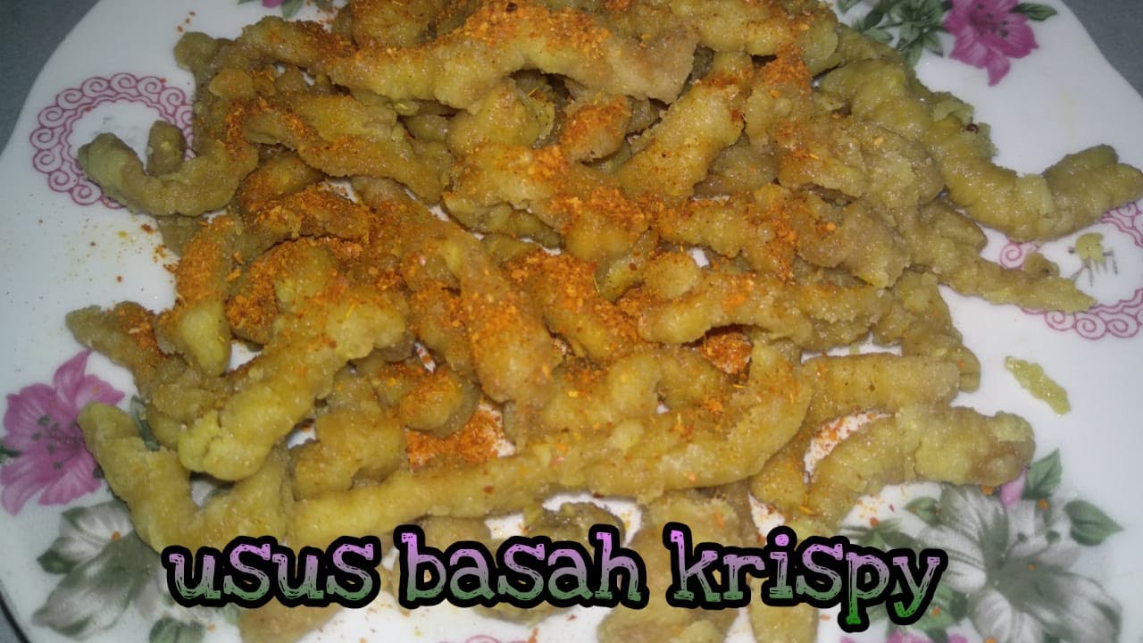 RESEP USUS BASAH CRISPY - YouTube