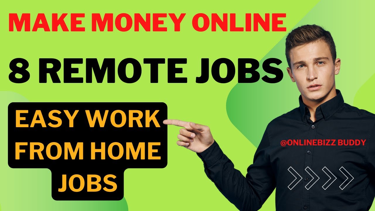 8 Remote Jobs With No Experience Needed (Make Money Online Remotely ...