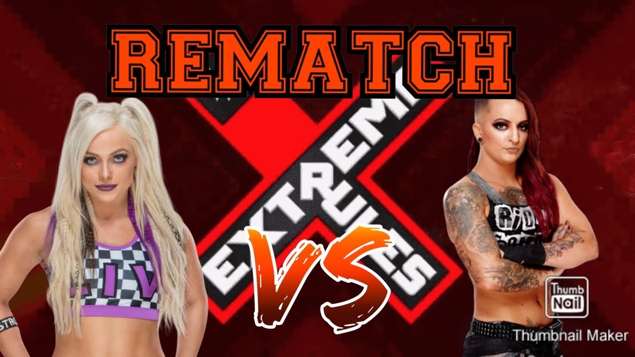 LIV MORGAN VS RUBY RIOTT REMATCH - YouTube