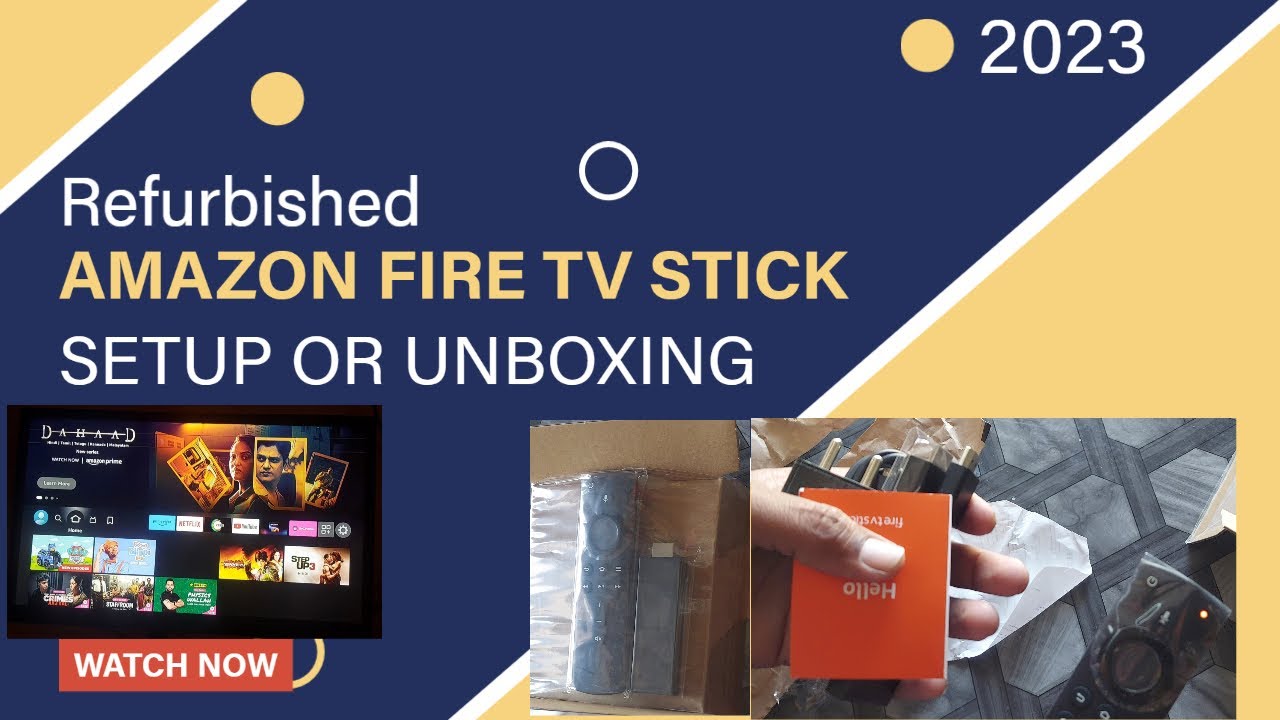 refurbished fire tv stick setup2023 | refurbished fire tv stick ...