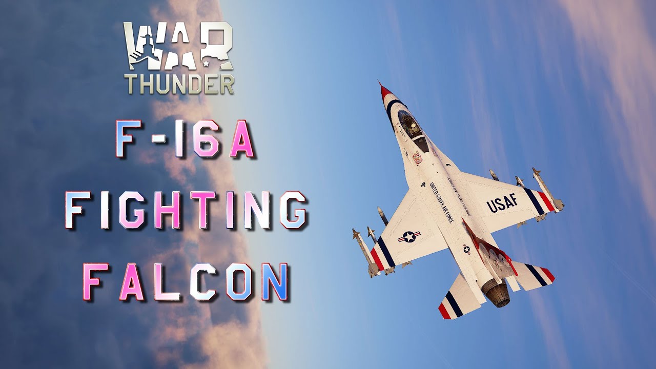 HARD FOUGHT BATTLE - F-16A BLOCK 15 ADF | War Thunder - APEX PREDATORS | Update 2.23.1.37 - YouTube